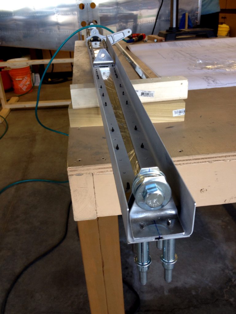 Elevator Hinges Continued - Stewart 51 Hangar