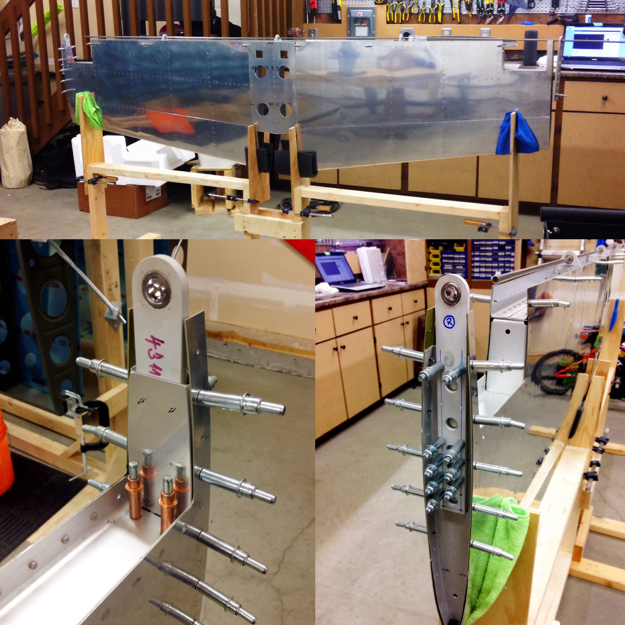 Horizontal Stabilizer End Hinges Continued - Stewart 51 Hangar