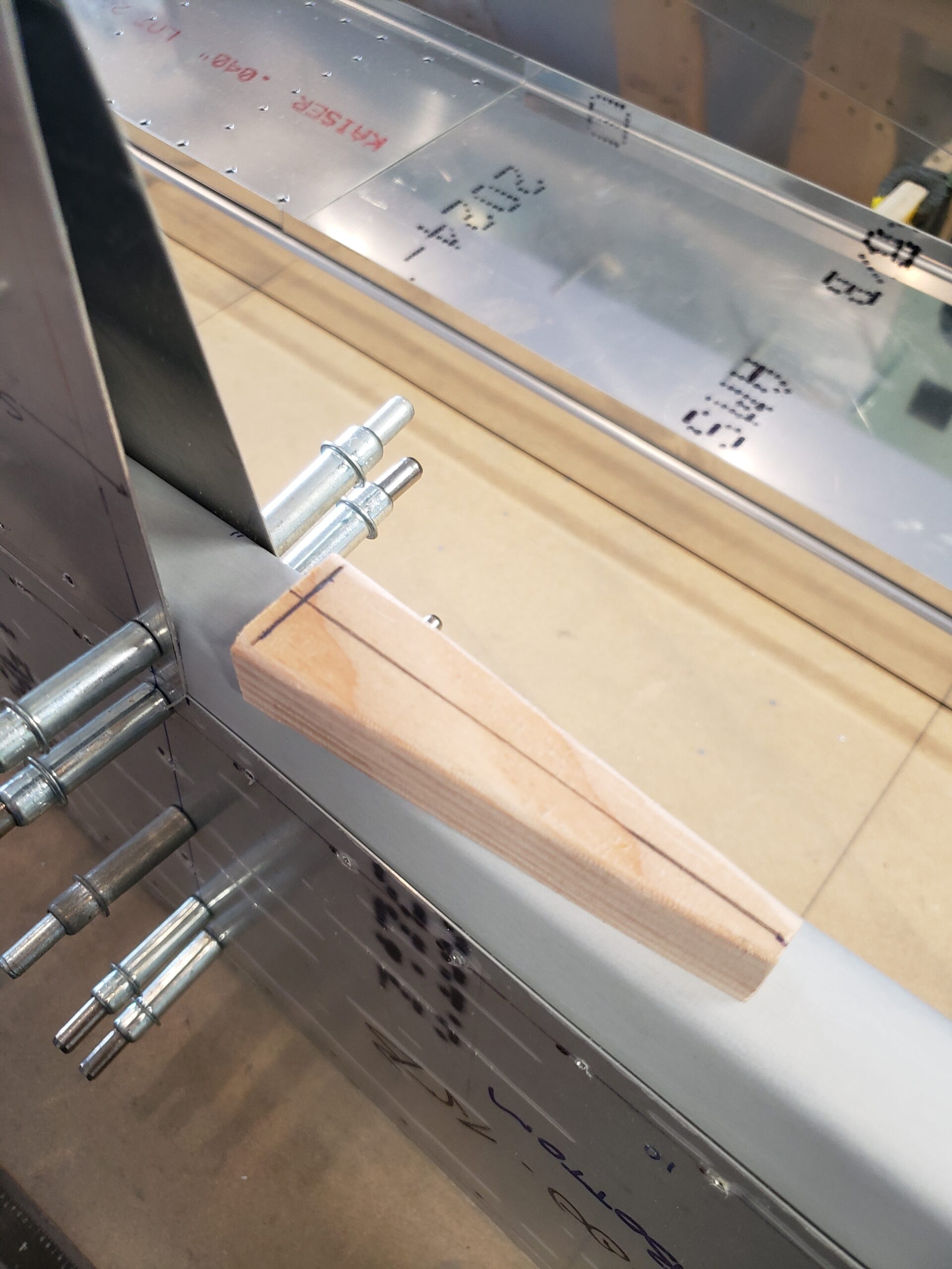 Elevator Rib Forming - Stewart 51 Hangar