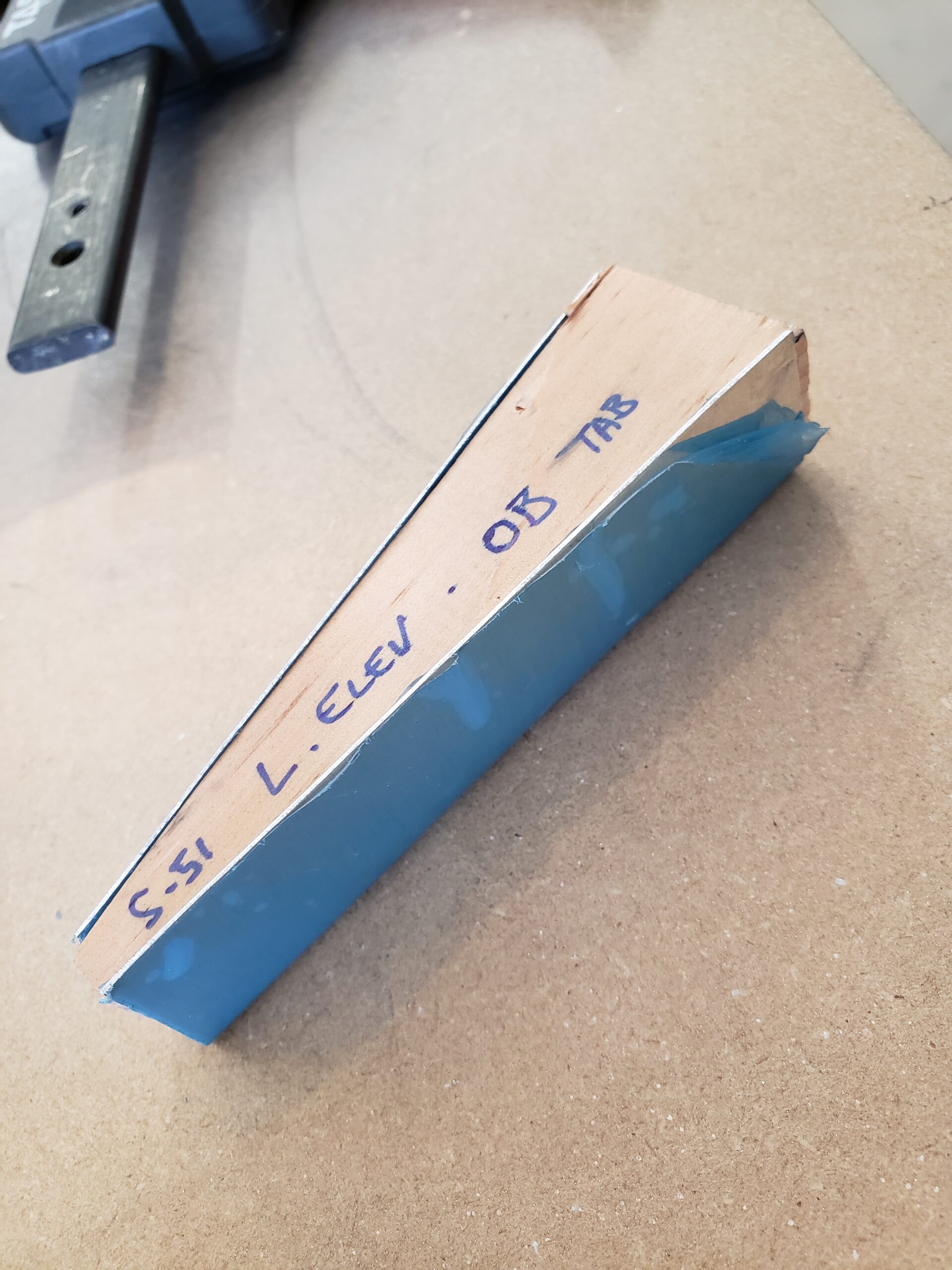 Elevator Rib Forming - Stewart 51 Hangar