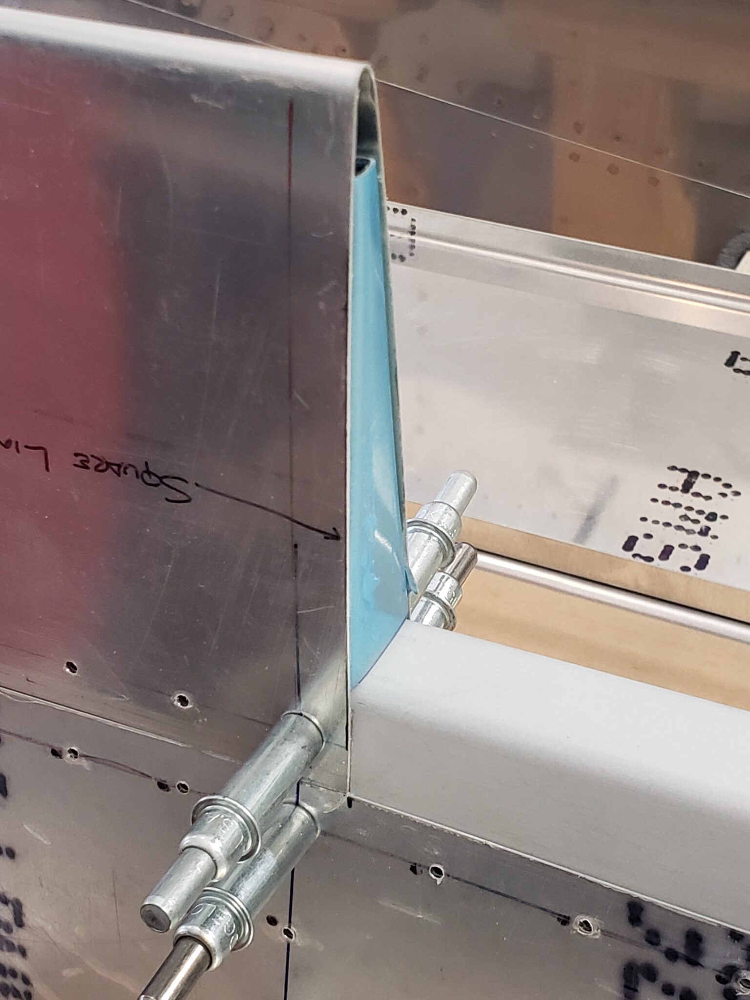 Elevator Rib Forming - Stewart 51 Hangar