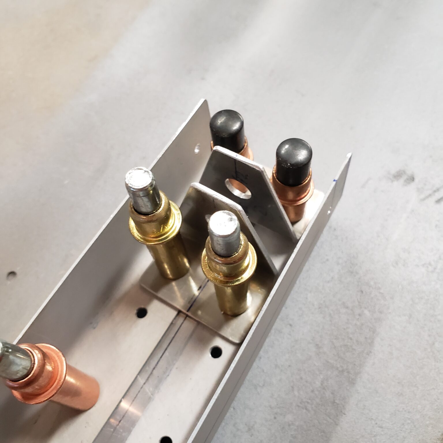 Left Elevator Assembly and Hinge Brackets - Stewart 51 Hangar