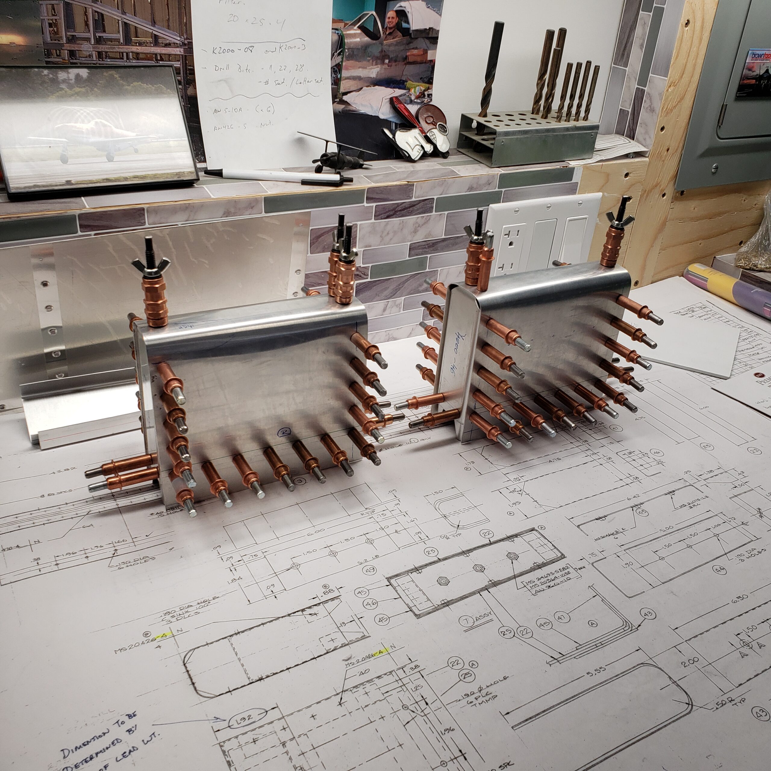 Elevator balance weights - Stewart 51 Hangar