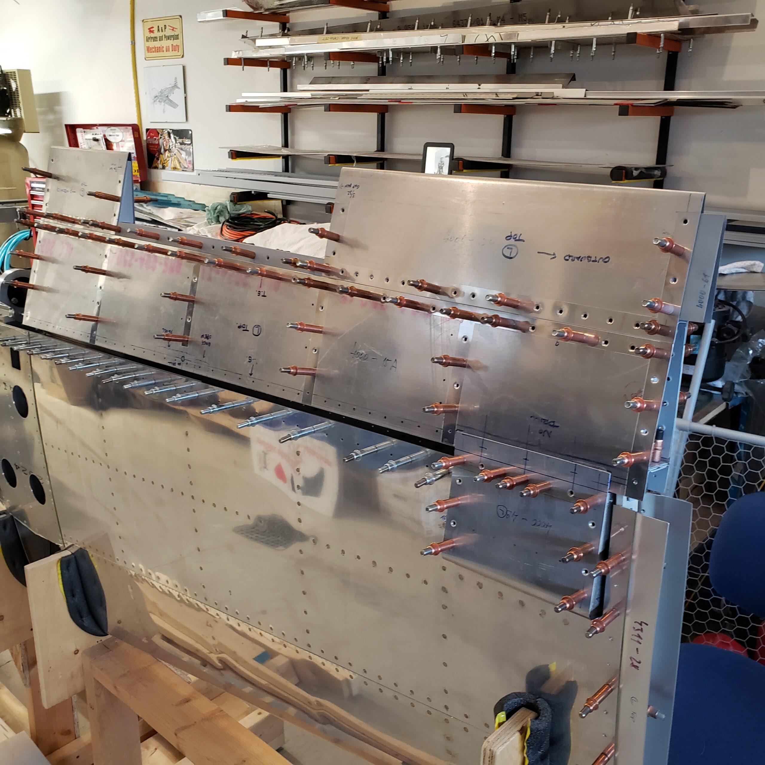 Elevator balance weights - pt. 2 - Stewart 51 Hangar