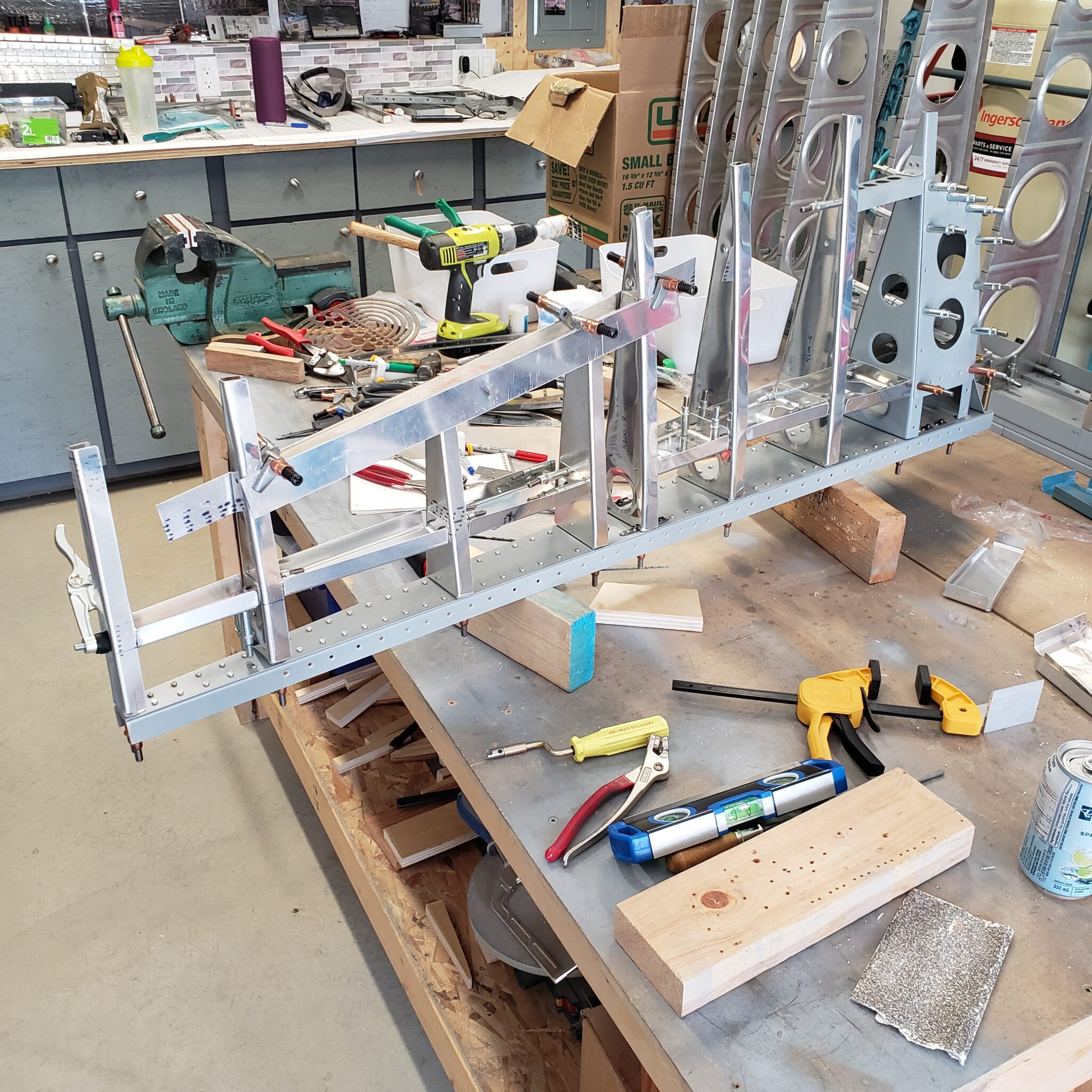 Rudder assembly (with new ribs) Pt. 2 - Stewart 51 Hangar